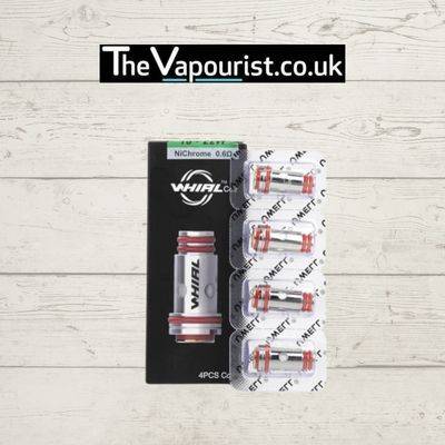 Uwell Whirl 0.6Ω Coils 4 Pack (15 - 35w) Smooth MTL Vaping – The Vapourist